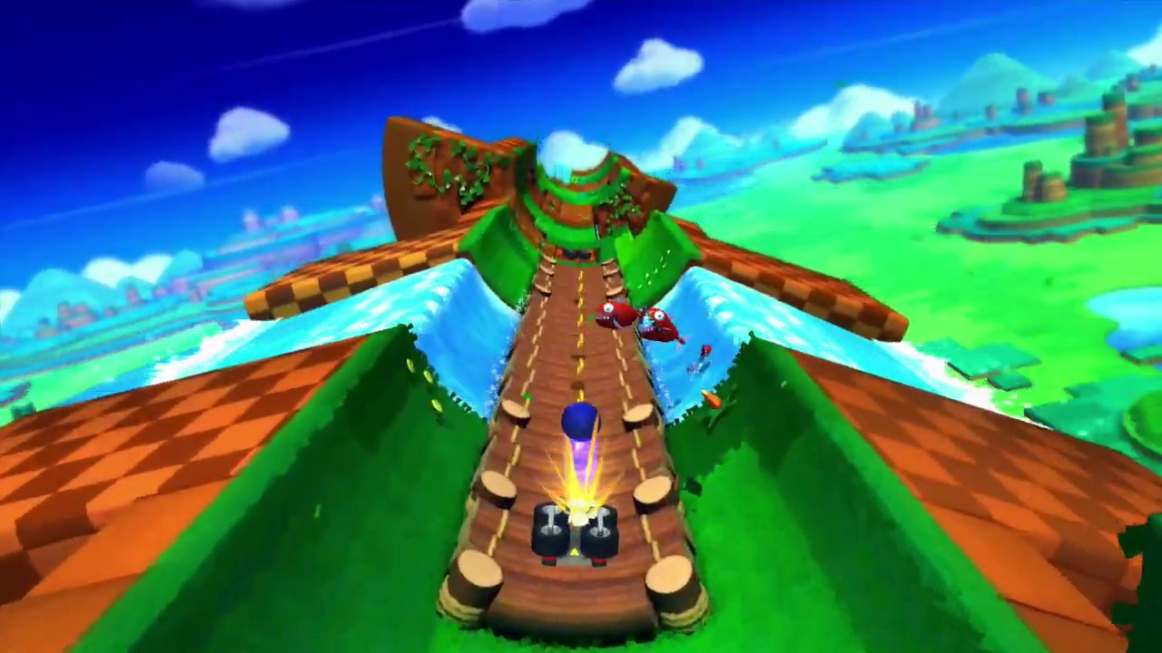 Sonic Lost World - Windy Hill Zone (Act 4) - YouTube