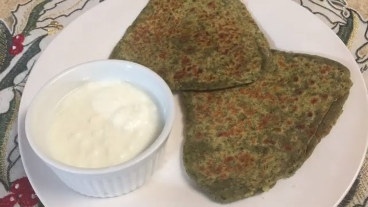 Bathua Paratha Recipe - YouTube