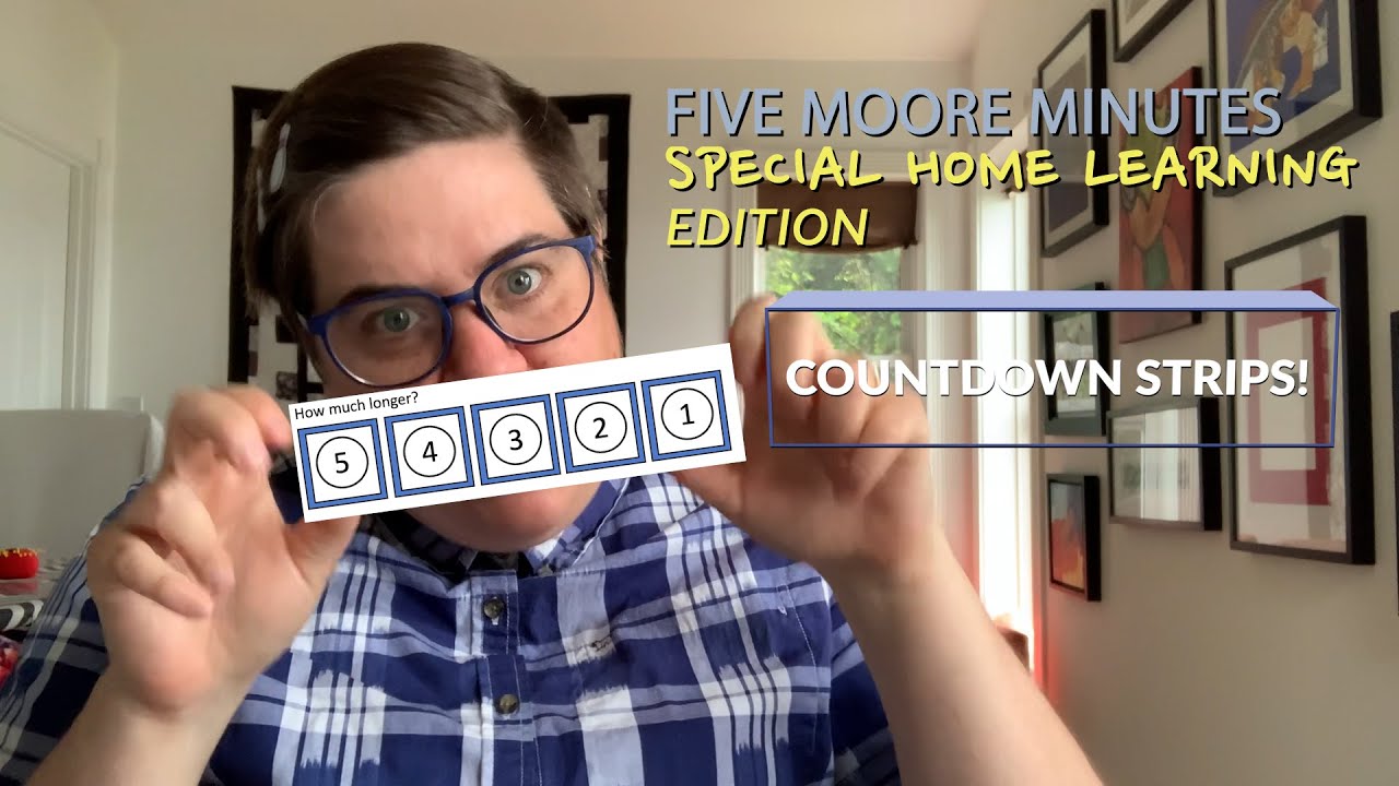 5MM Special Edition: Home Learning Series Episode 9 - Countdown Strips ...