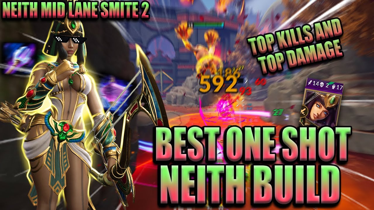Playing the EASIEST Mid Lane God | Neith Mid Lane Play by Play Smite 2 ...