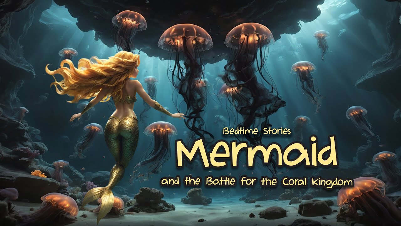 Bedtime stories for kids in English : Mermaid and the Battle for the ...