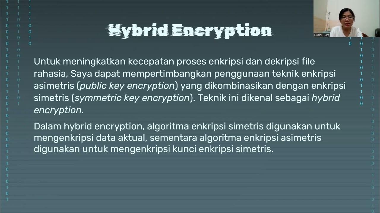 Hybrid Encryption - Keamanan Sistem Informasi - YouTube
