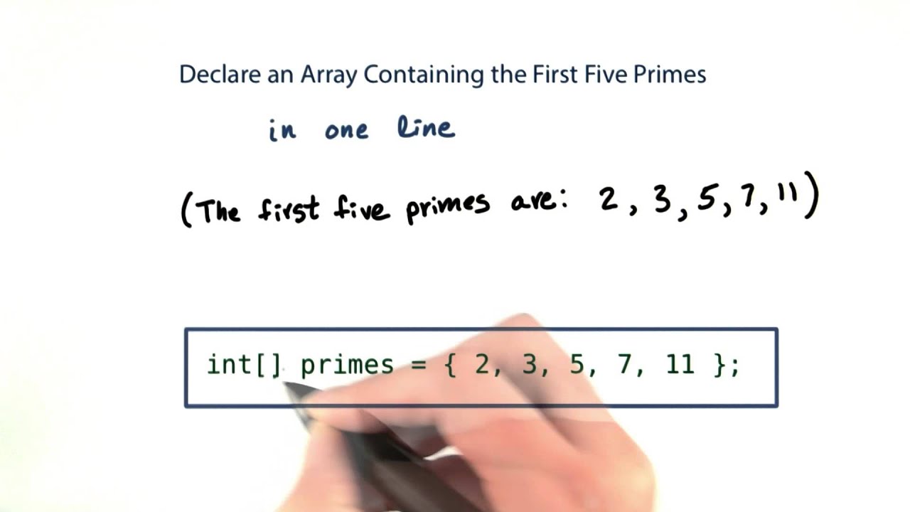 First Five Primes - Intro to Java Programming - YouTube