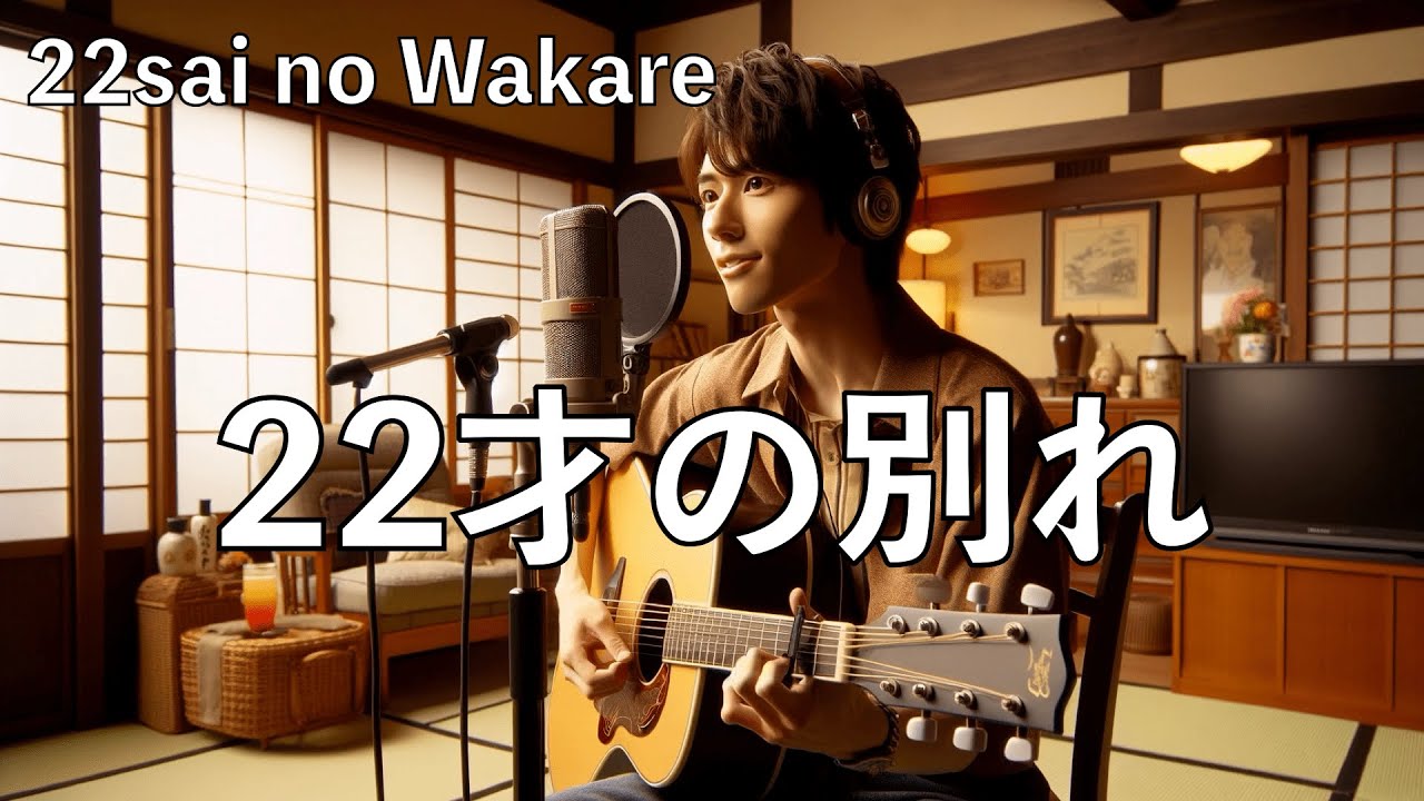 22sai no Wakare (22才の別れ) - Japanese Folk Music - YouTube
