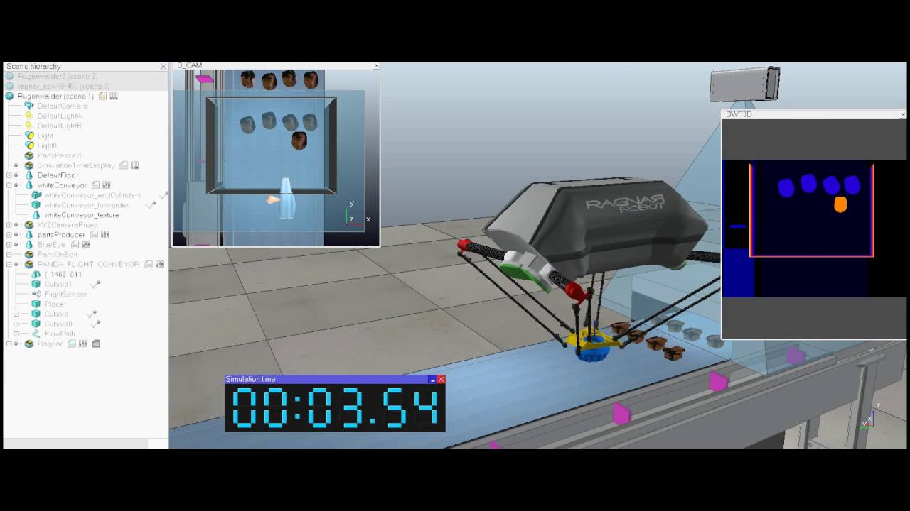 Ragnar Robot + KRAKA loyout optimization - YouTube