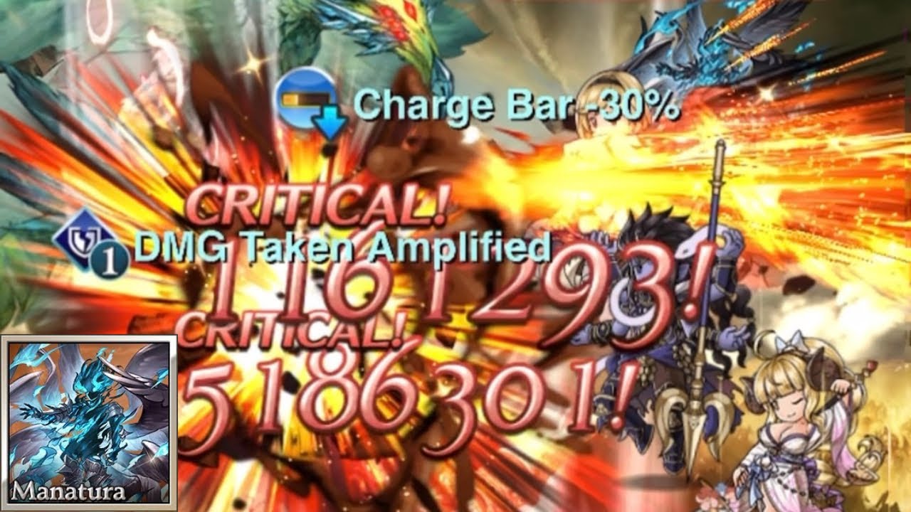 [GBF] Testing Out Dark Rapture Simulacrum (Manadiver Manatura/Mino ...