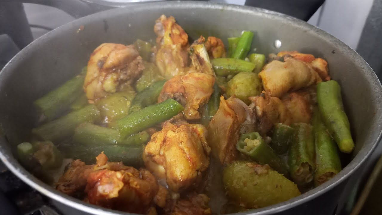Frango com Quiabo e Maxixe - YouTube