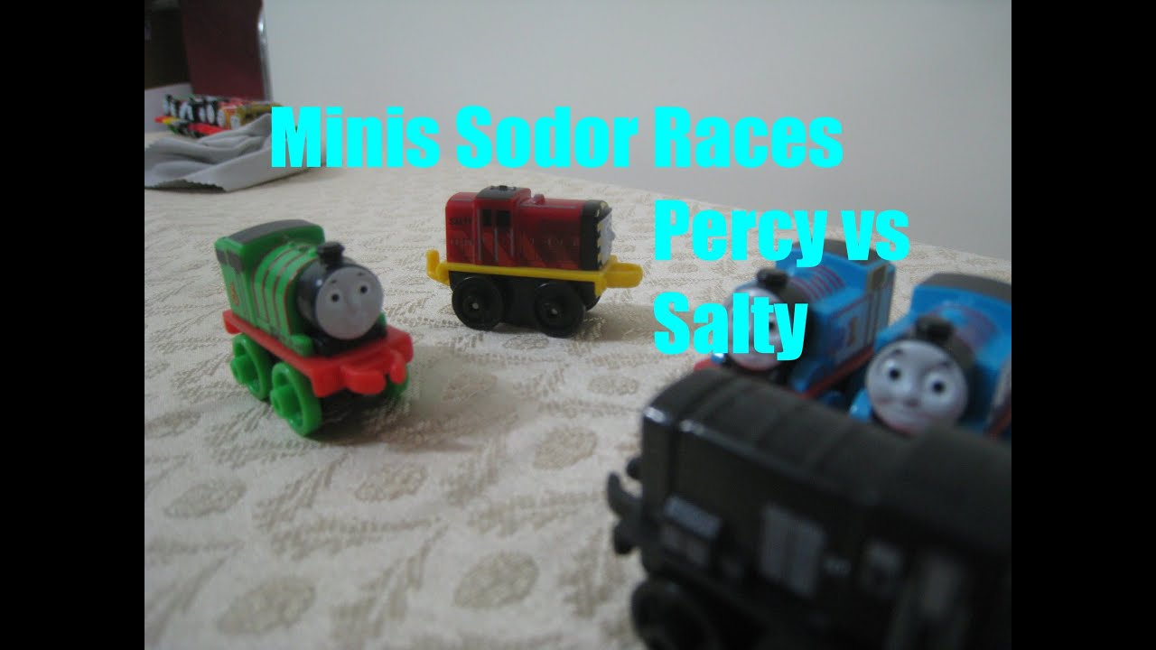 MINIS Sodor Races: Percy vs Salty Season 2 Round 1 Race 3 - YouTube