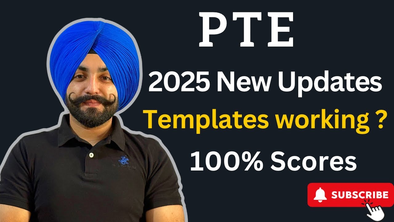 PTE new updates 2025 old Templates working or not, new information ...