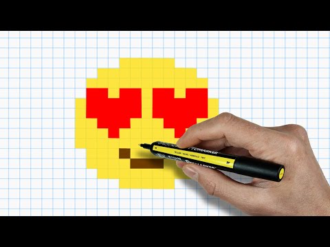 Minecraft style Emoji. Draw 10 Different Emoji | Minecraft tarzı Emoji. 10 farklı Emoji çiz
