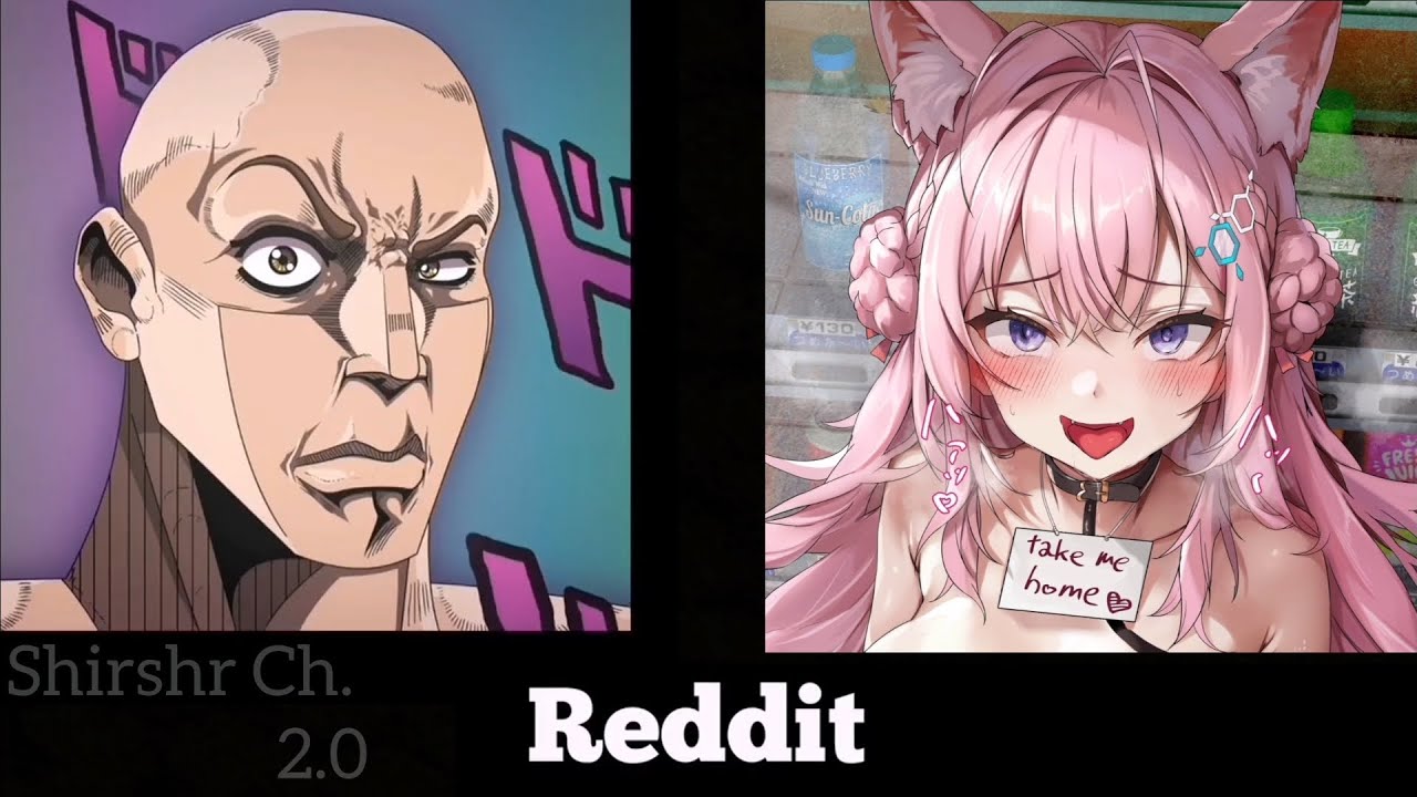 ANIME vs REDDIT (The Rock Reaction Meme) | VTUBERS part 19 - YouTube