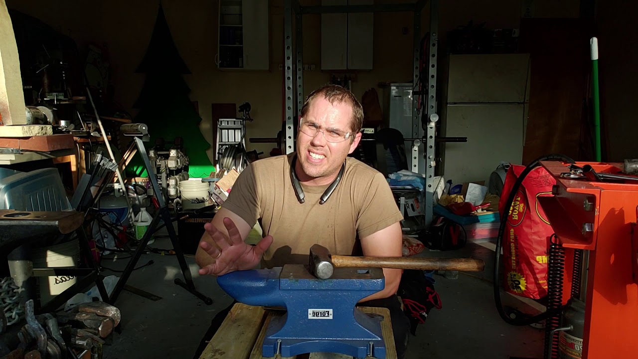 Using/Testing a Harbor Freight Anvil - YouTube