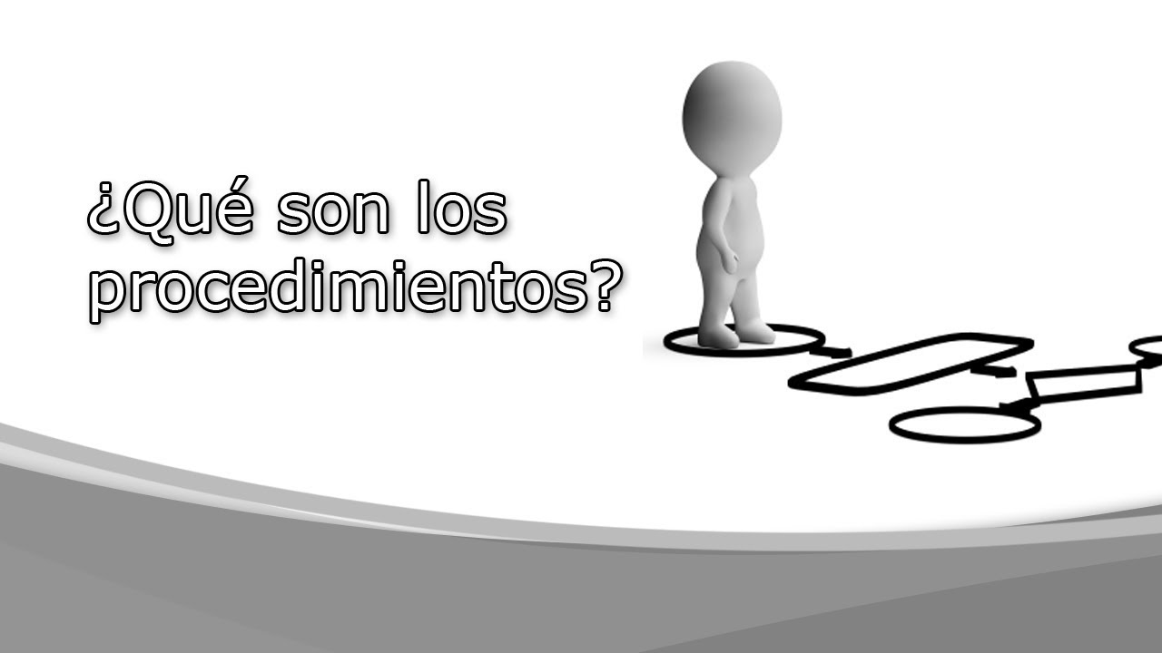 ¿Qué son los procedimientos de una empresa? - YouTube