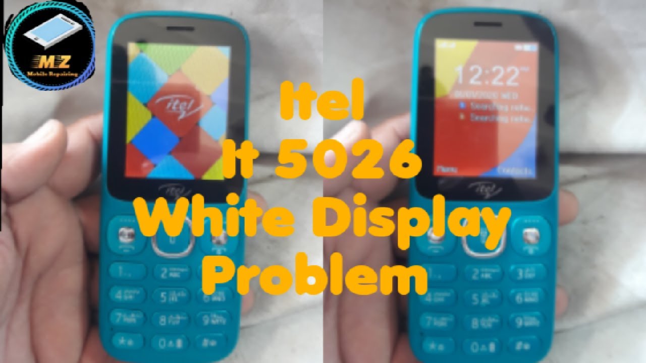 Itel 5026, 5081, it5022, it5080, LCD (37 pin) white display solution ...