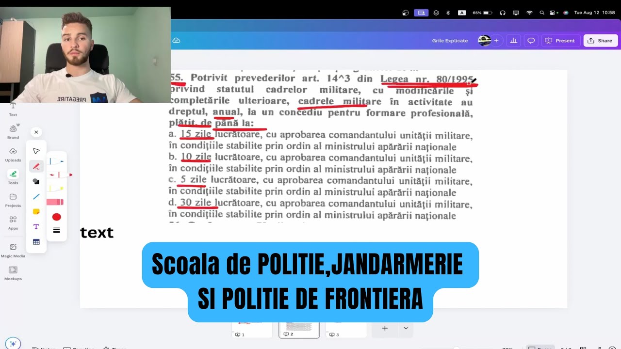 Grile Explicate Admitere MAI - Politie, Jandarmerie, Frontiera - YouTube
