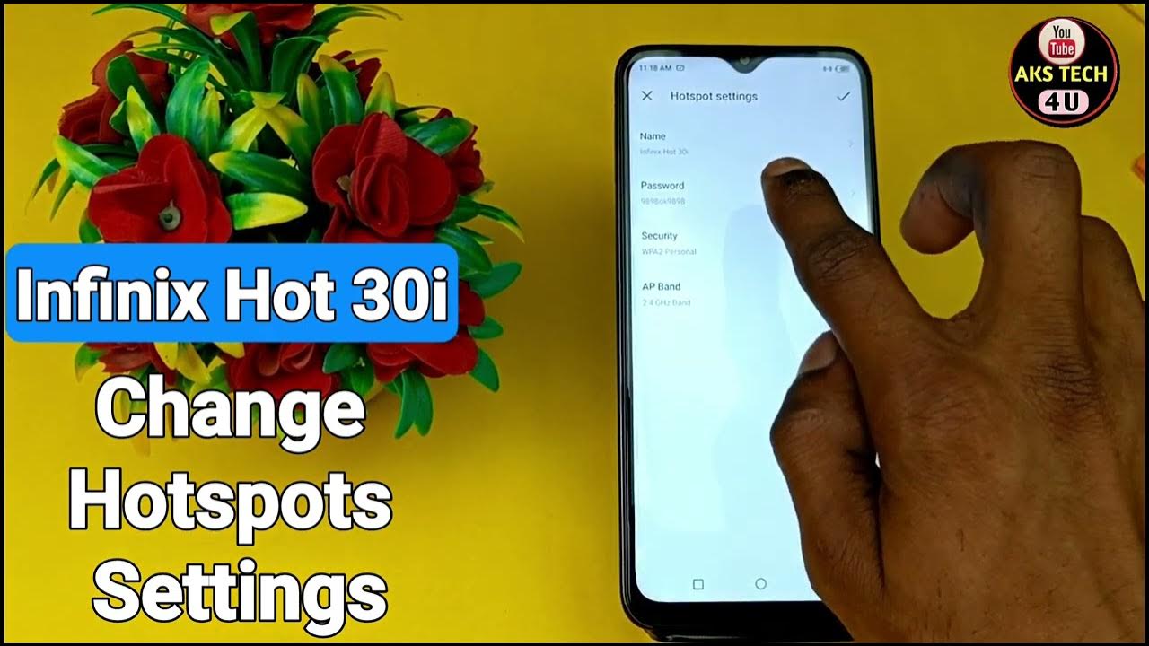 How To Change Hotspot password in Infinix Hot 30i | Infinix Hot 30i Main Hotspot Data Limit ...