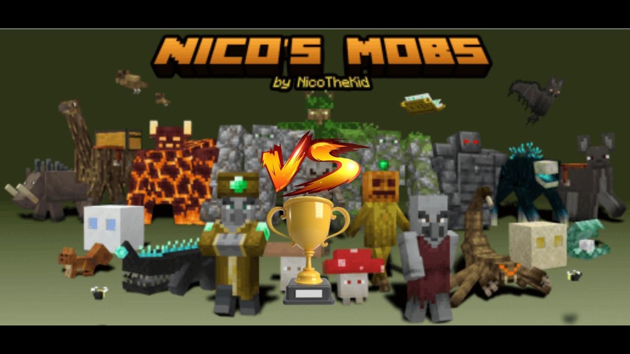 Minecraft Nico´s mobs Tournament | Minecraft mobs battle - YouTube