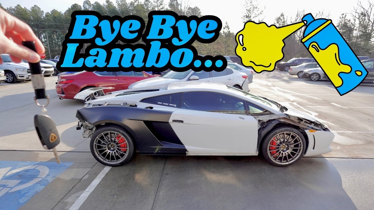 Tearing Apart My Crashed Lamborghini Gallardo For The Last Time! Part ...