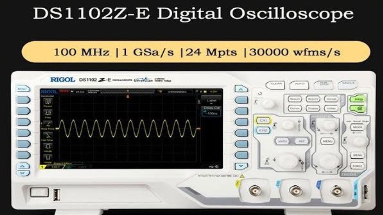 Digital oscilloscope basics - YouTube