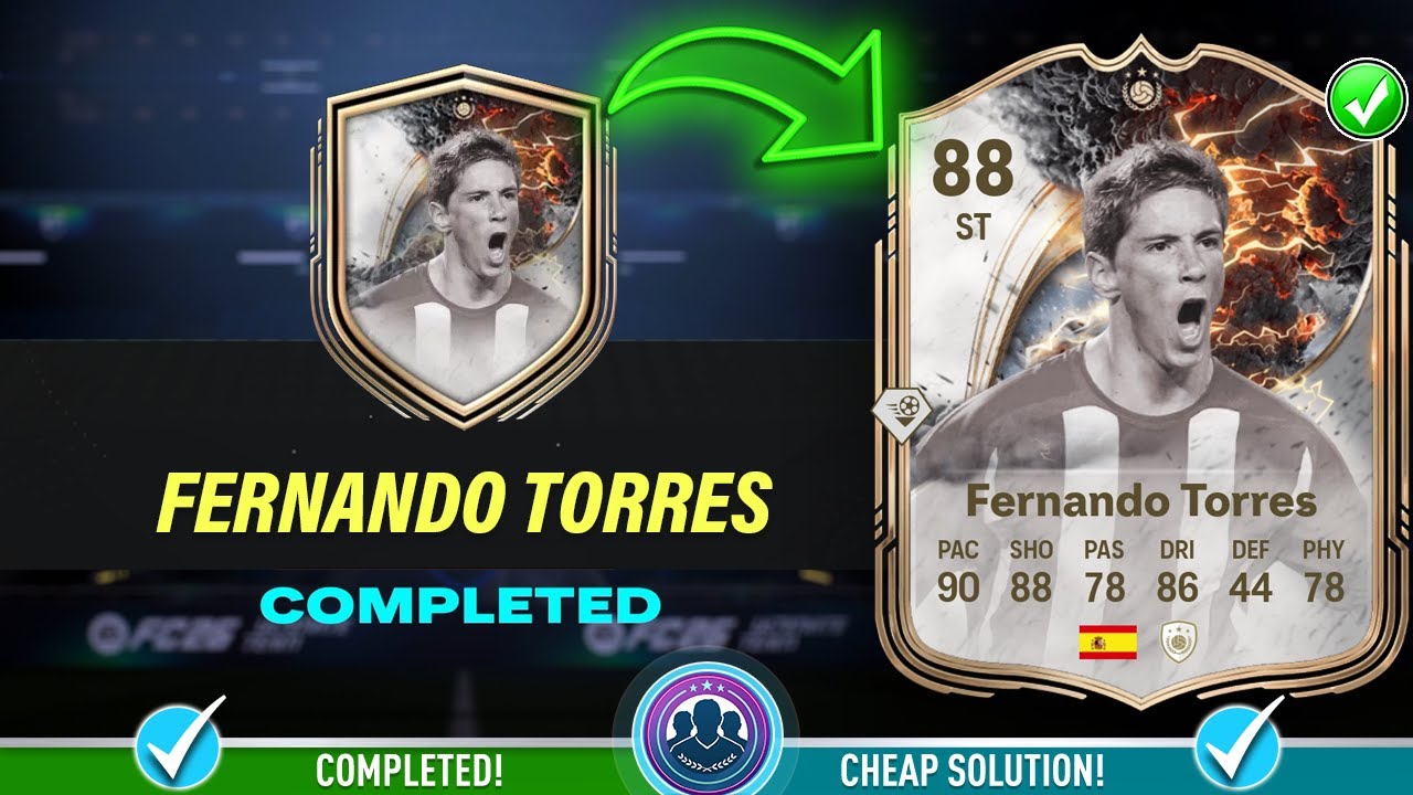 88 Thunderstruck Icon Fernando Torres SBC Solution - Cheap Solution ...