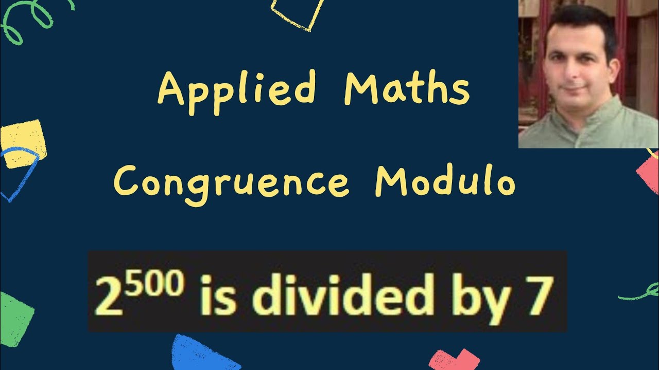 Applied Maths | Class 12 | Numbers and Quantification | Congruence ...