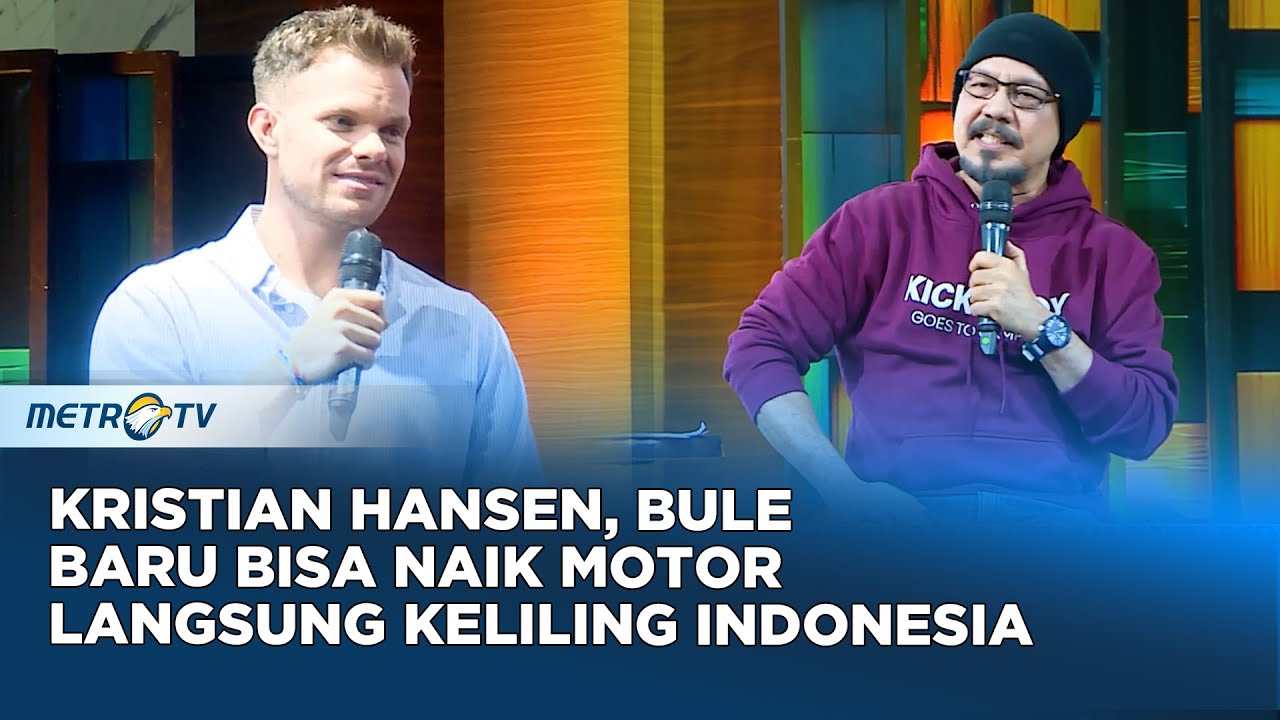 Kisah Kristian Hansen, Beli Motor Seken Demi Bisa Keliling Indonesia #KICKANDY - YouTube