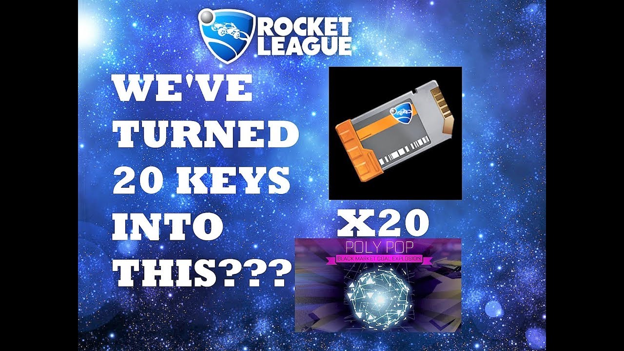 Rocket League | 20 to something | WE GOT POLY POP & TW HIKARI P5 - YouTube