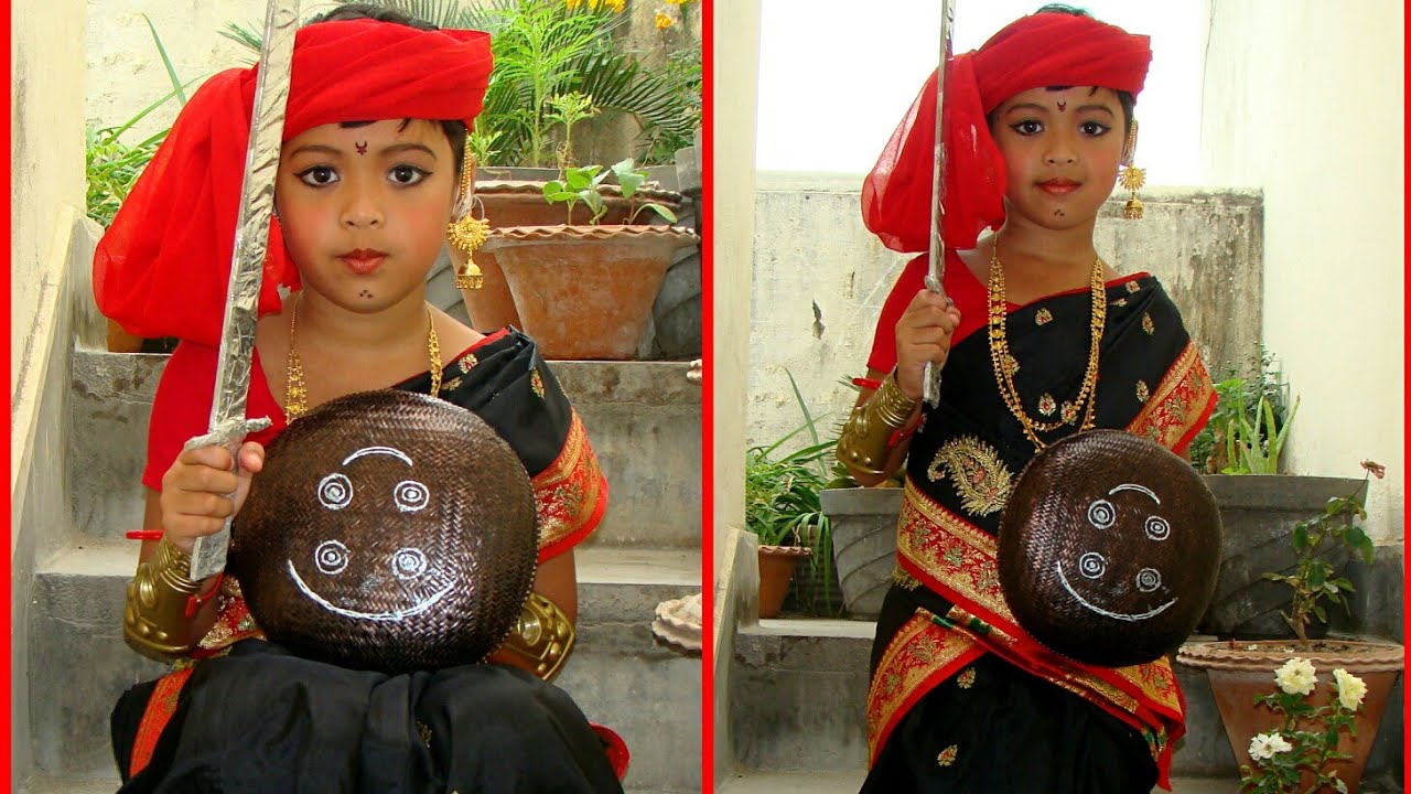Jhansi ki Rani for Kids Fancy Dress Compidition - YouTube