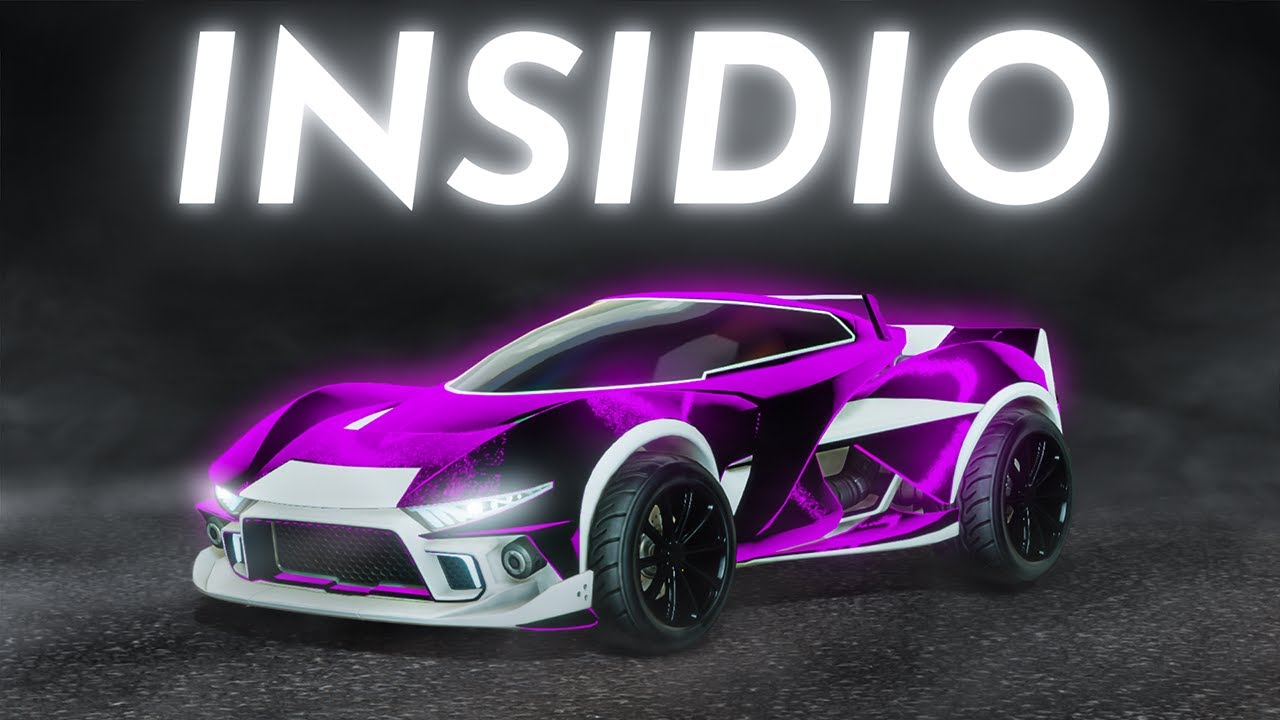 New Rocket League "Insidio" Car Showcased With All Black Market Decals ...