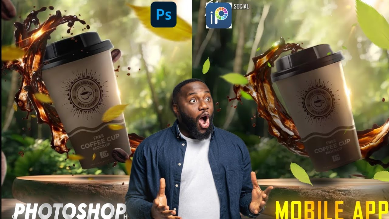 Recreating Photoshop poster manipulation In Ibis Paint X | Editing ...