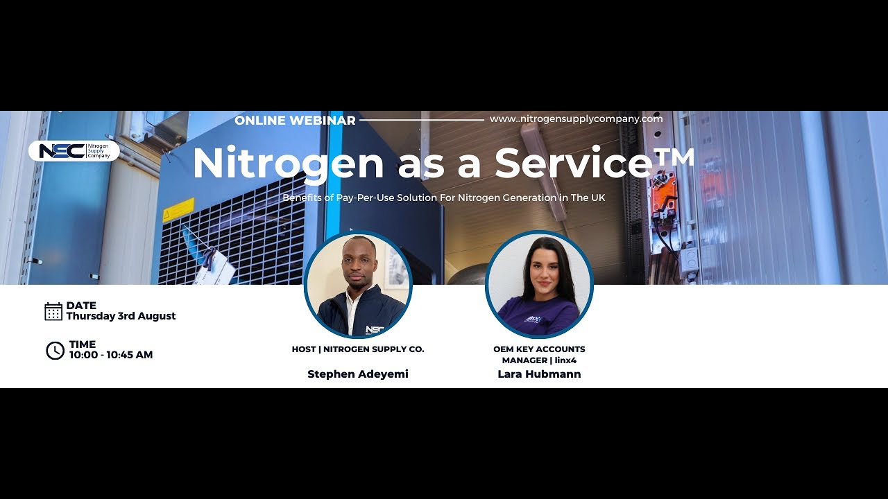 Nitrogen as a Service Webinar 3rd August - YouTube