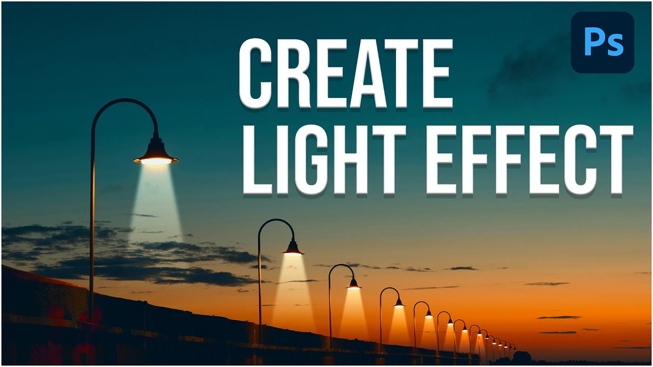 Light Effect in Adobe Photoshop | Easy Step-by-Step Tutorial #Photoshop ...