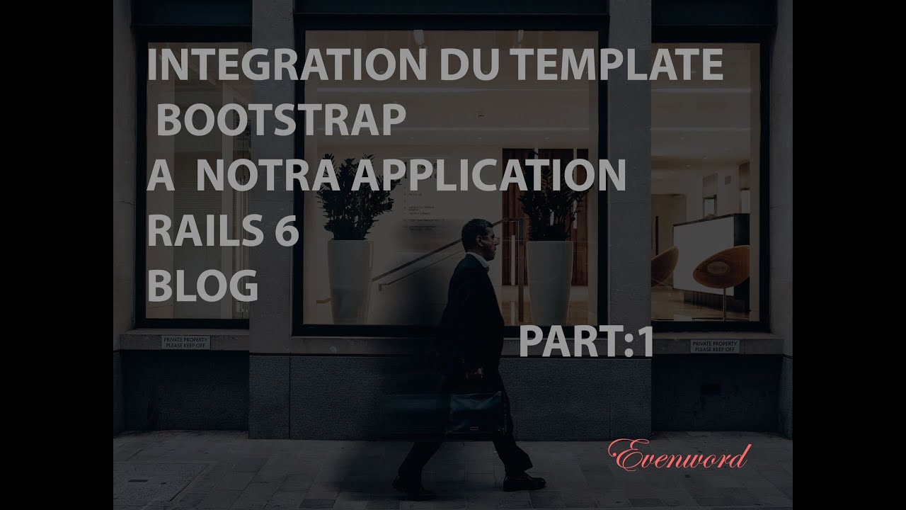 RUBY ON RAILS: INTÉGRATION DE TEMPLATES BOOTSTRAP A NOTRE #applicaton ...