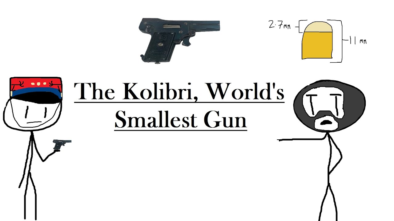 The Kolibri, World's Smallest Gun - YouTube