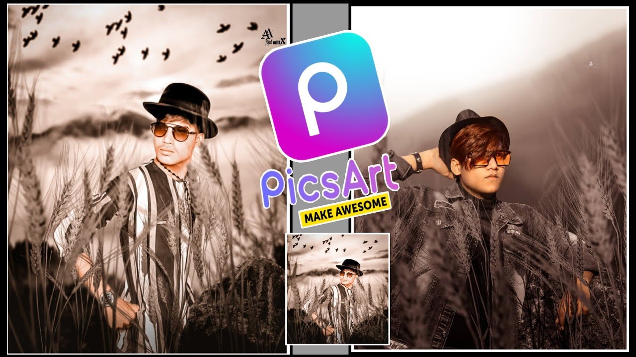 Perfect Realistic Photo Editing Tutorial In PicsArt || Mobile Photo ...