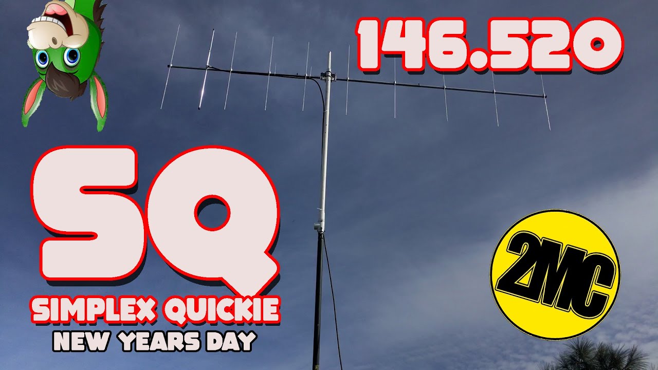 2 METER SIMPLEX NEW YEARS DAY - YouTube