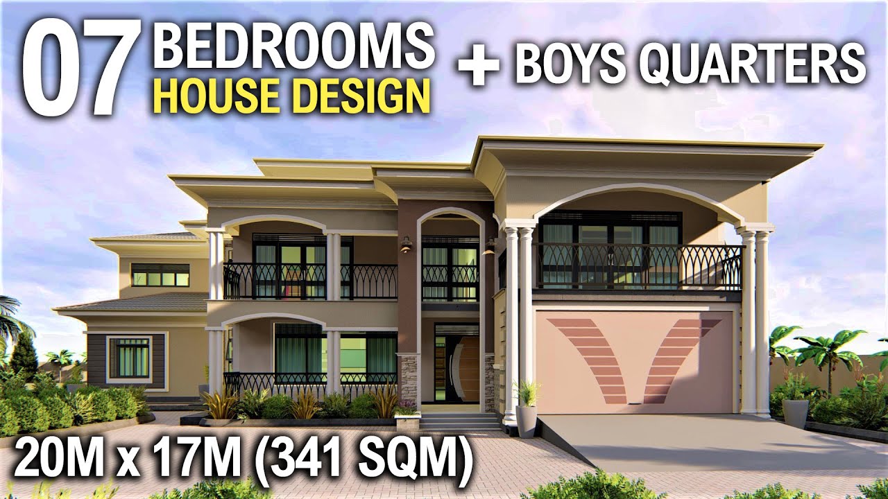 07 BEDROOMS HOUSE DESIGN (02 STORY) - YouTube