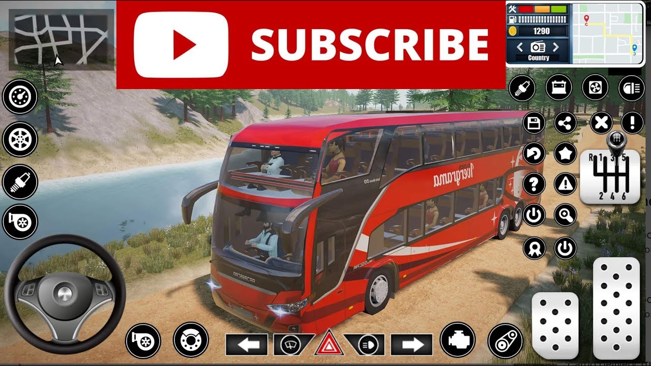 #letsplay Coach Bus Driving Simulator - #android #gameplay - YouTube