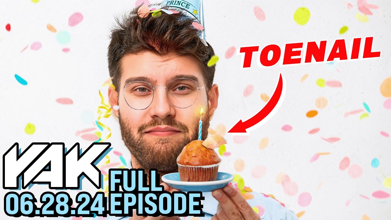 Eating Toenail Cupcakes for Nick's Birthday Bash | The Yak 6-28-24 ...