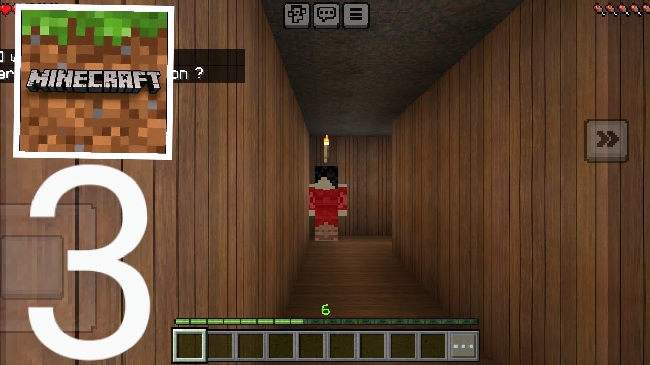 Minecraft Pe Gameplay Walkthrough Part 3 Kliwon Horror Youtube