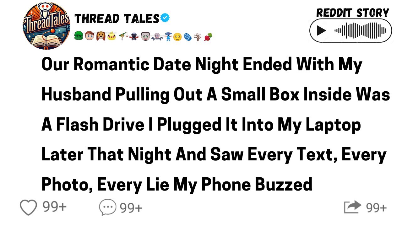 Our romantic date night ended with my husband pulling out a small box ...