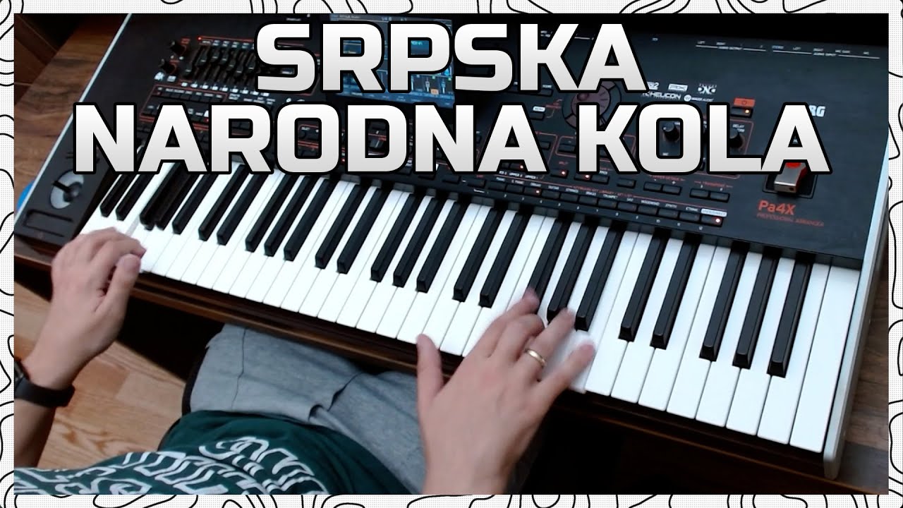 Srpska Narodna Kola MIX // MARKO MX - Harmonike, Saksofoni, Terce, KORG ...