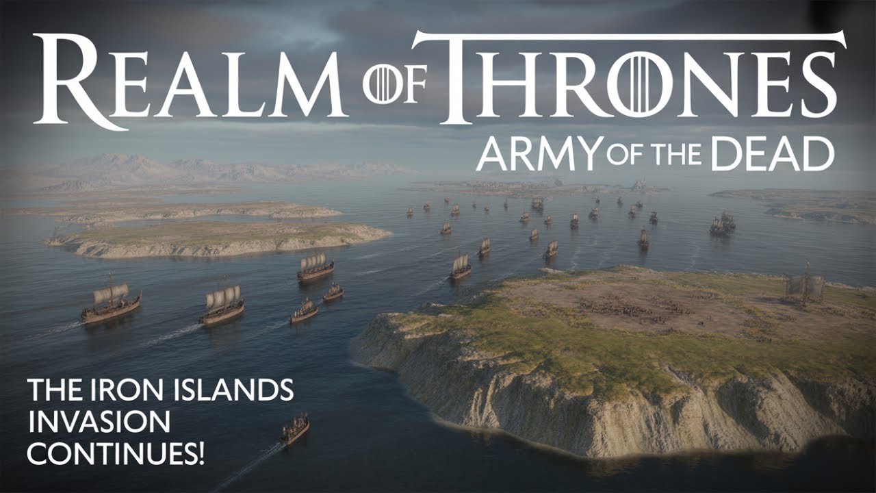 The Iron Islands Invasion Continues | Bannerlord Realm of Thrones - YouTube