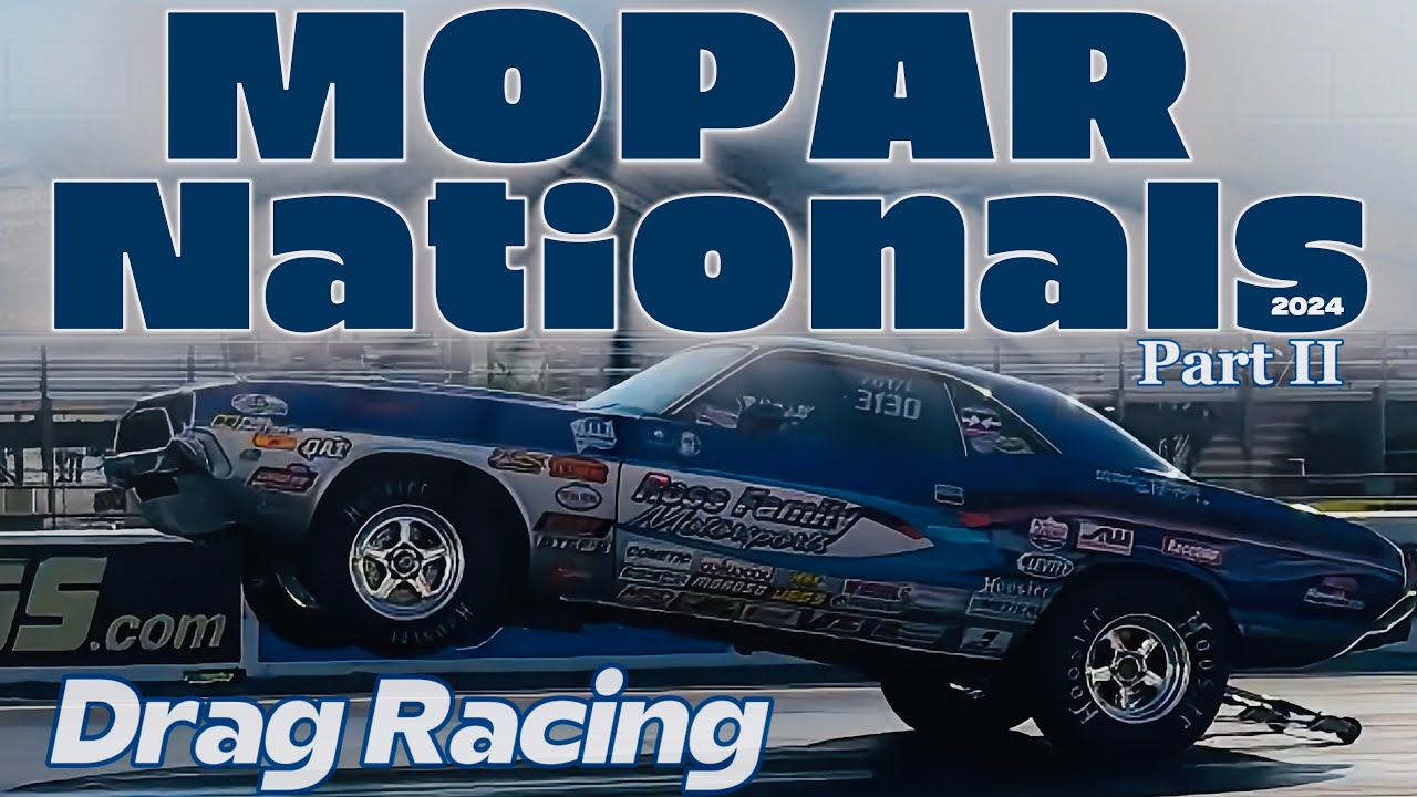 Drag Racing at the Mopar Nationals - YouTube