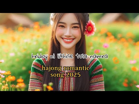 Hridoy ni likhise tula namra//hajong new romantic song 2025 - YouTube
