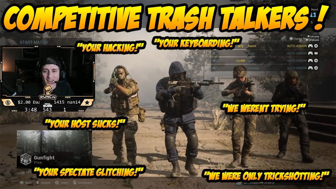 E17 of Trash Talker Thursday! | CoD Modern Warfare - YouTube