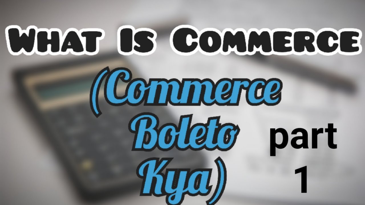 Inter 1st Year commerce introduction, chapter 1 : Concept of Business ...