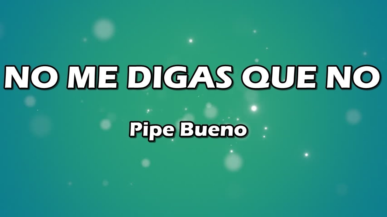 Enrique Iglesias - No Me Digas Que No (Letra/Lyrics) ft. Wisin & Yandel ...