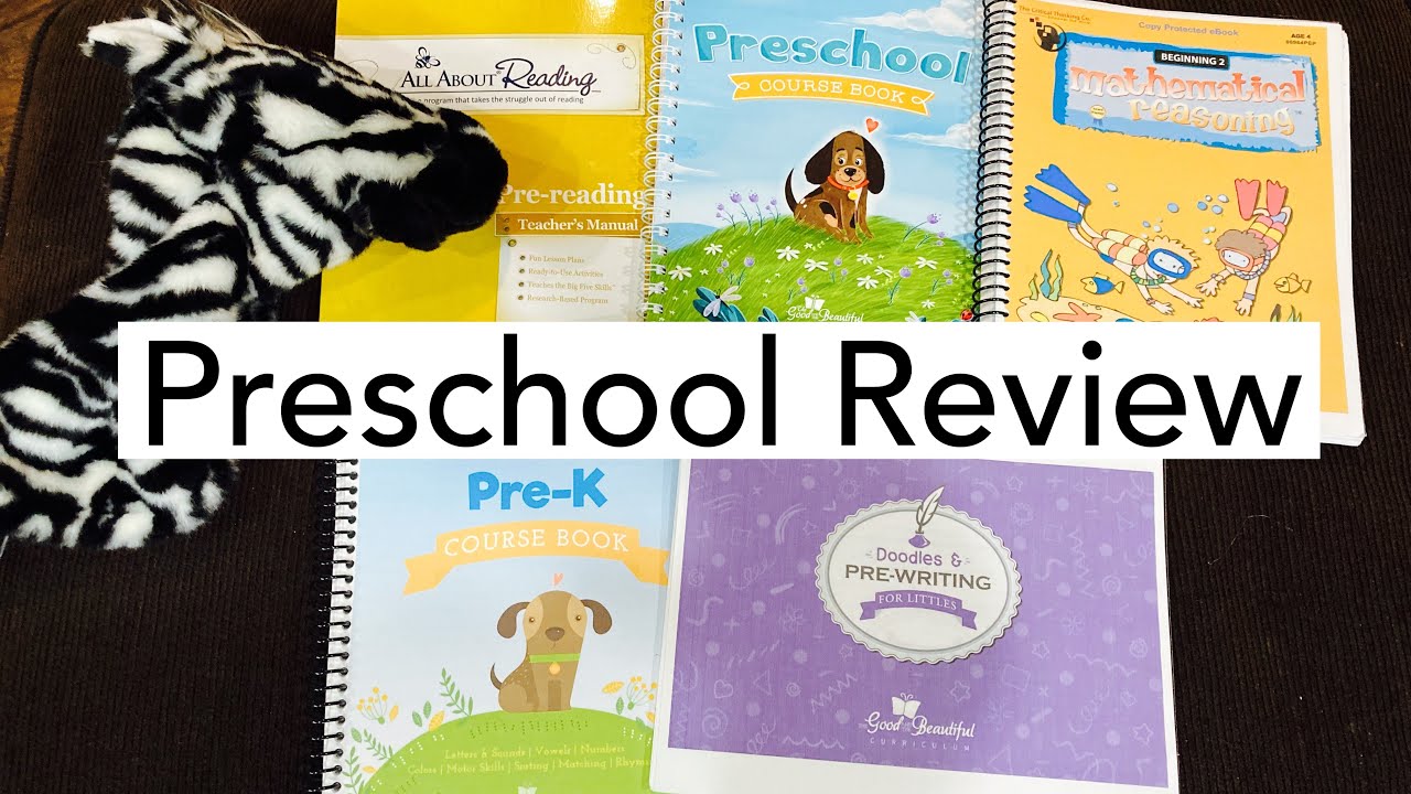 Preschool Curriculum Review - YouTube