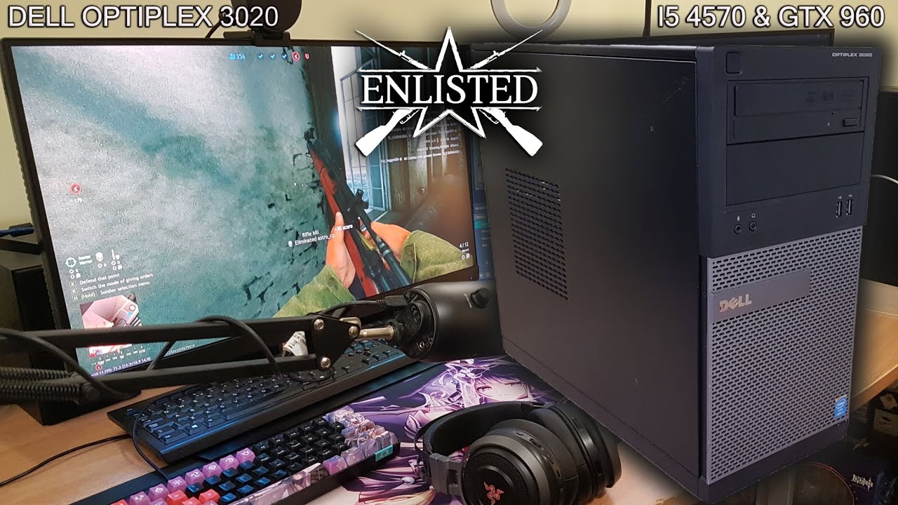 BUILDING PC FOR £160 - i5 4570 & GTX 960 DELL OPTIPLEX 3020 IN ENLISTED ...